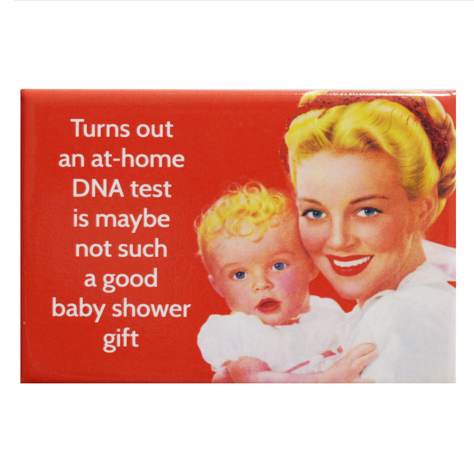 Fridge Magnet - Turns Out An At Home DNA Test | Funny Retro Gift ...