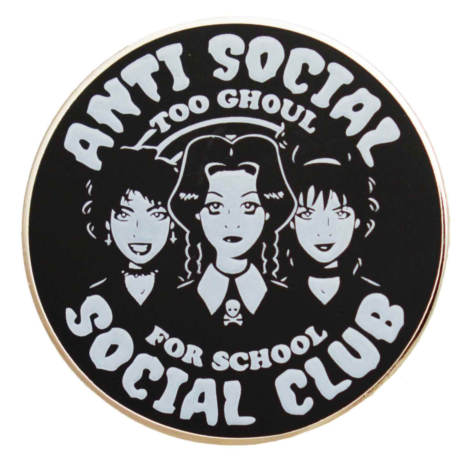 Enamel Pin - Anti Social Club – Atomic Cherry