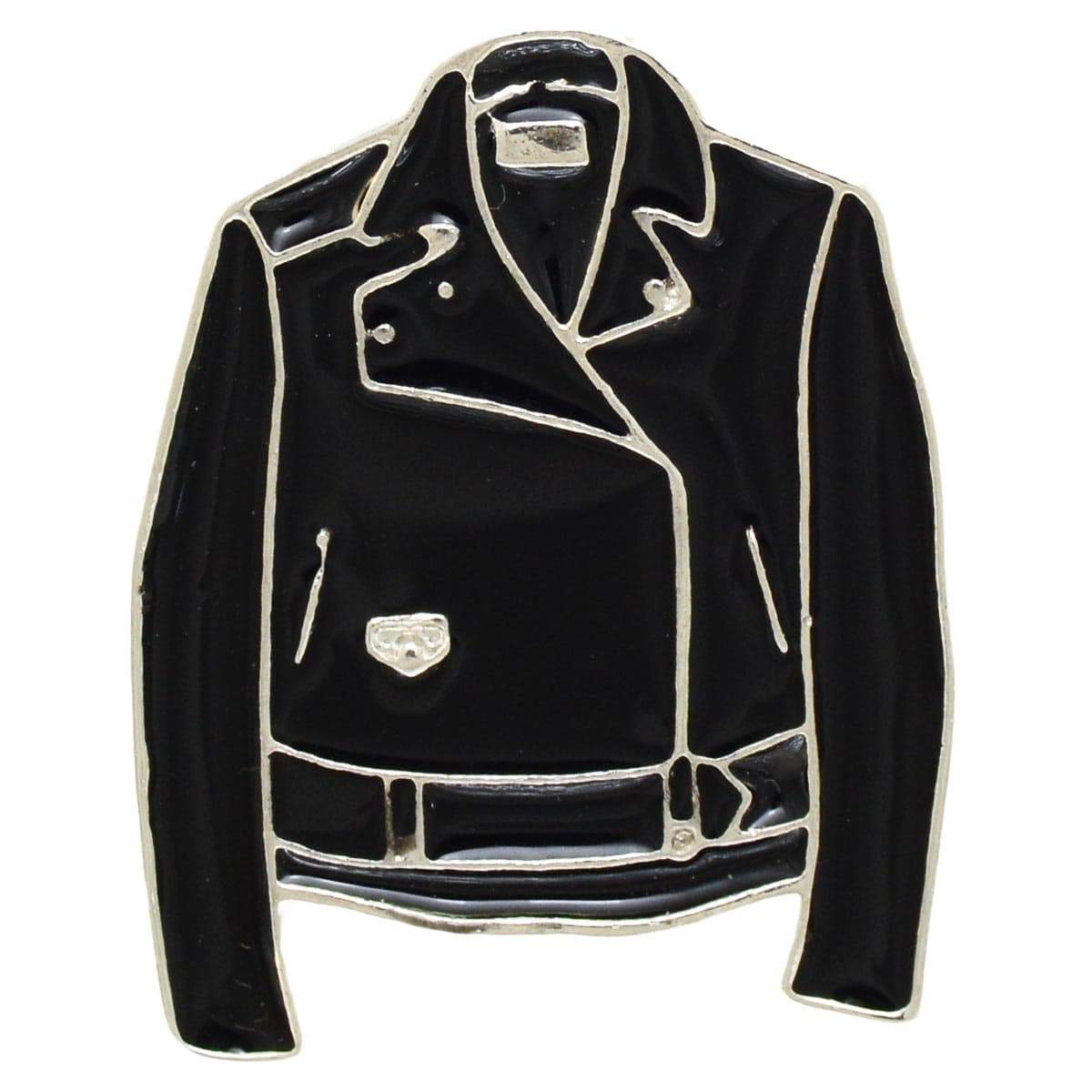 Enamel Pin - Leather Jacket – Atomic Cherry