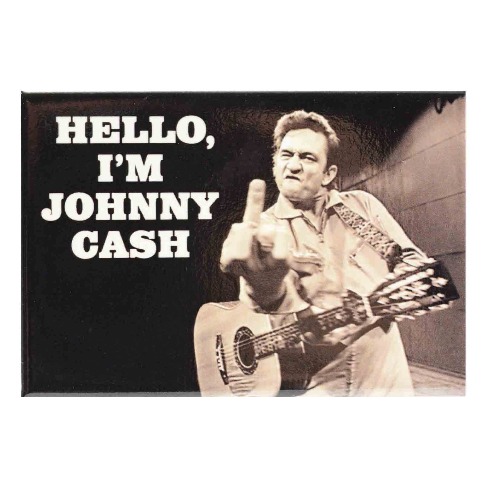 Fridge Magnet - Hello I'm Johnny Cash | Finger – Atomic Cherry