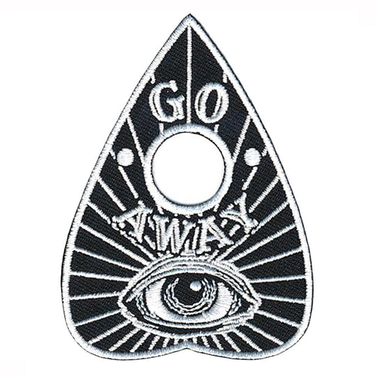 Go Away Planchette Patch Gothic Horror Occult – Atomic Cherry
