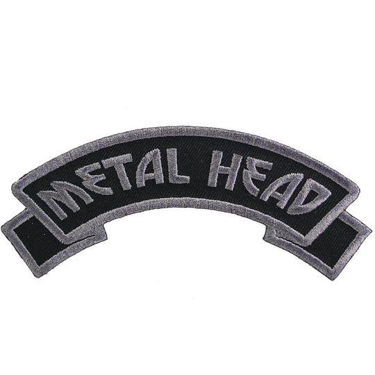 Metal Head Patch Heavy Metal Gothic Arch Punk – Atomic Cherry