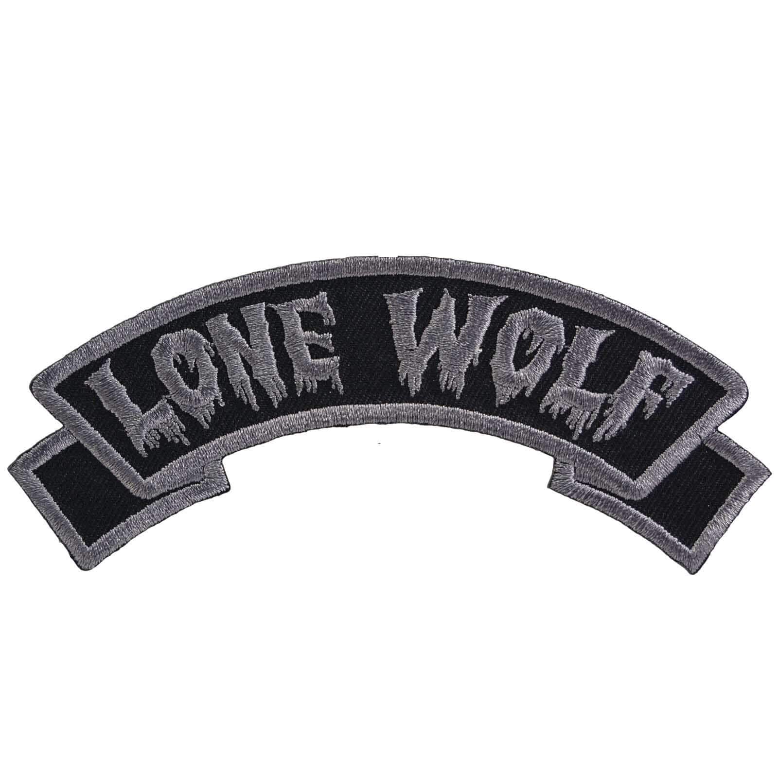 Lone Wolf Patch Kreepsville 666 Gothic Biker Independence Arch – Atomic ...