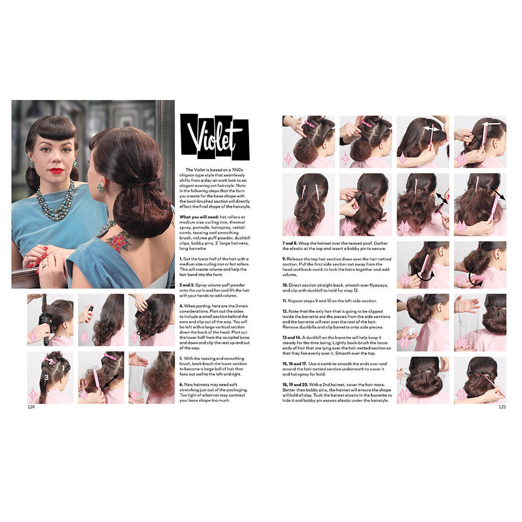 Vintage Hairstyling Book | Learn To Do Retro Hairstyles – Atomic Cherry