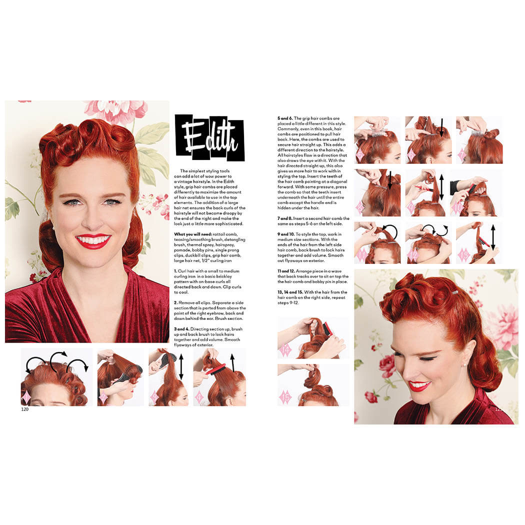 Vintage Retro Styles Step-by-Step Techniques Book Lauren Rennells ...