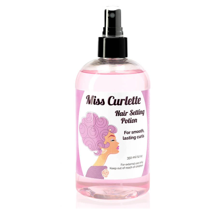 Vintage Miss Curlette Hair Setting Spray Professional – Atomic Cherry